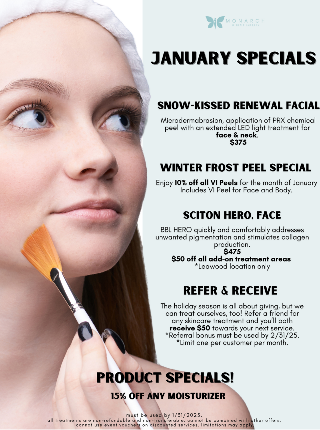 Specials Kansas City | Monarch Plastic Surgery
